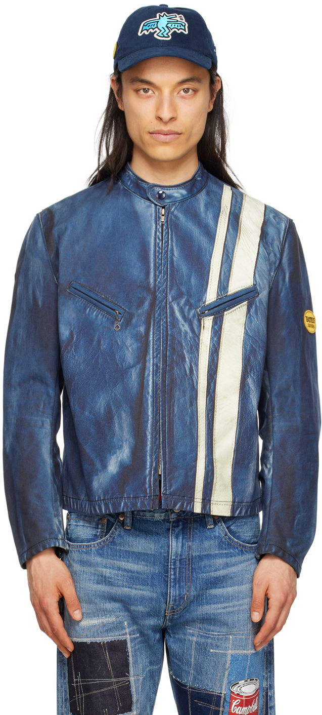 Junya Watanabe Blue Berberjin Edition 1950'S Motorcycle